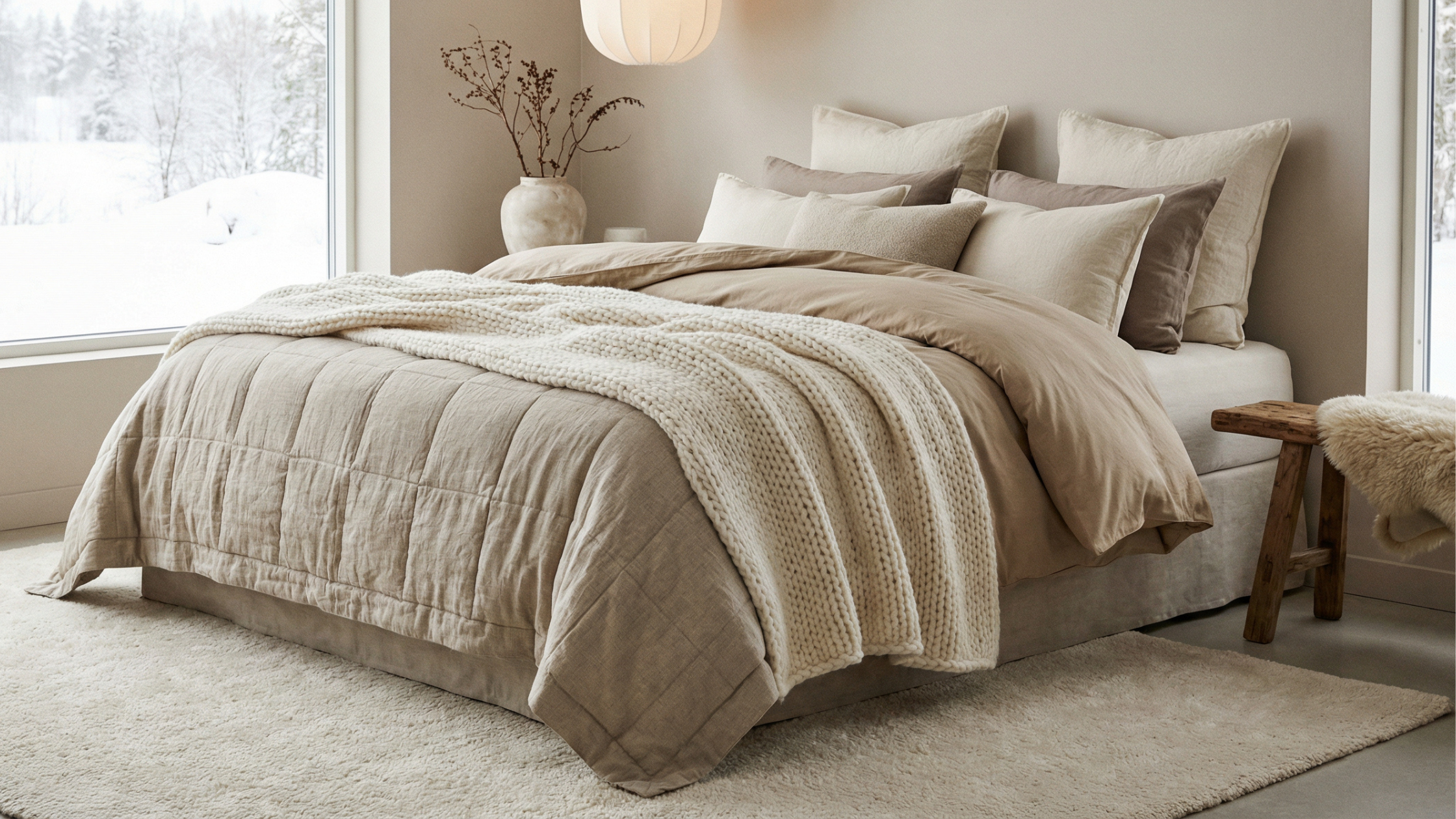 The Ultimate Guide to Winter Bedding: How to Stay Warm & Comfortable