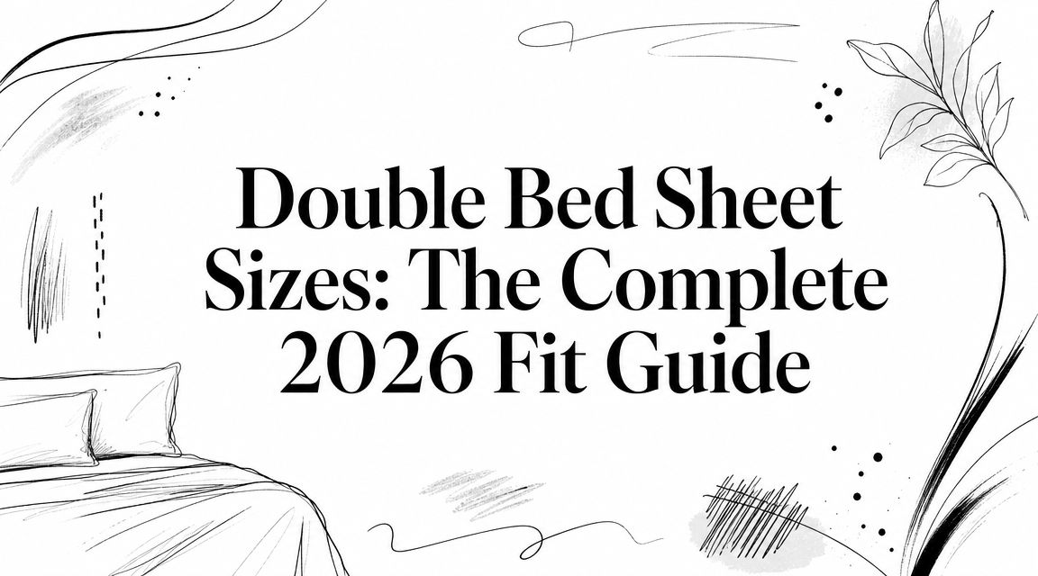 Double Bed Sheet Sizes: The Complete 2026 Fit Guide