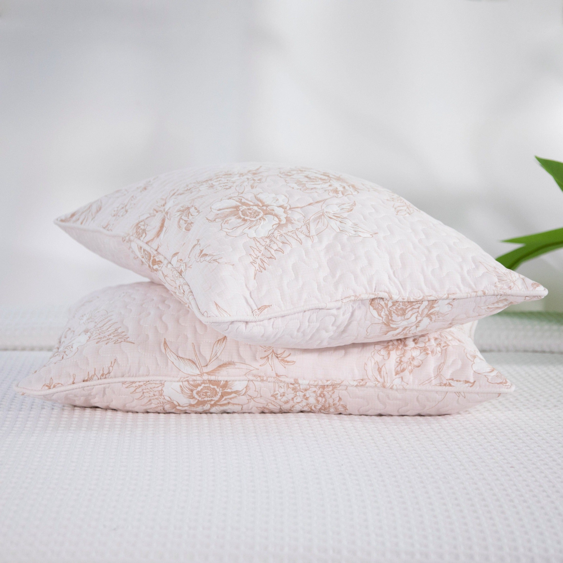 Harmony Quilted Sham Covers | SouthShore Fine Linens